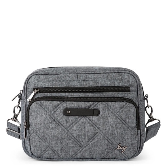 lug | Bags | Lug Carousel Xl 2 Crossbody Bag Nwt Heather Grey | Poshmark